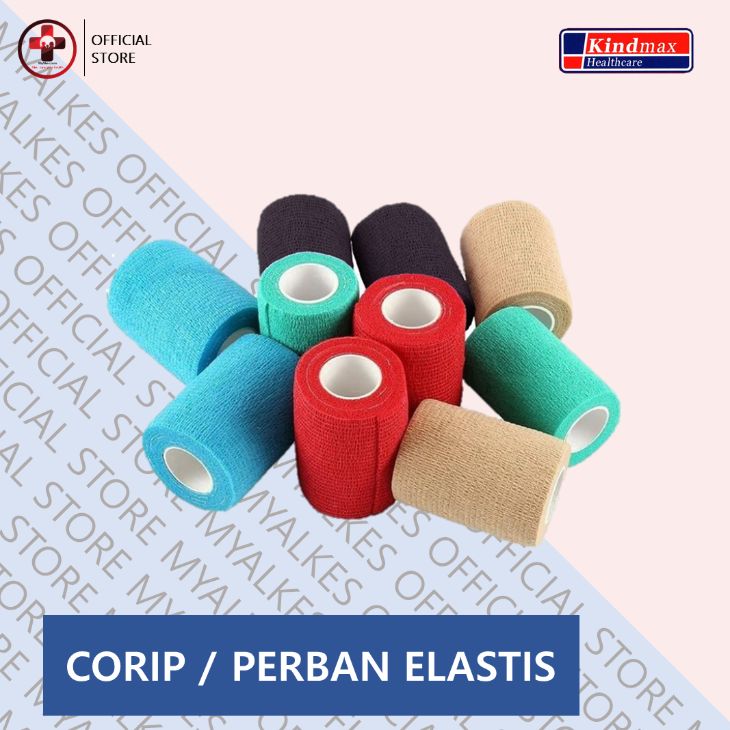 Jual Produk PERBAN Elastis CoRip Cohesive Bandage Alat Kesehatan ...