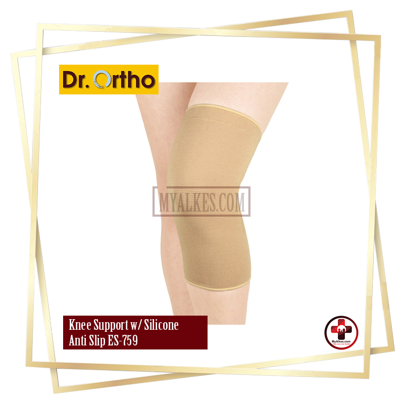 Jual Produk Dr.ortho ES-759 Elastic Knee Support with Silicone Anti Slip Alat Kesehatan ...